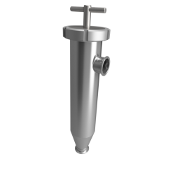 Angle Type Strainer Clamp with slotted Strainer Inch | AWH