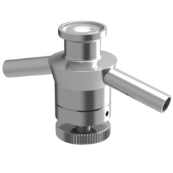 Sampling Valve Clamp Connection with Rinsing Connection | AWH