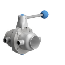 Butterfly Valve Weldon double side heated manually DIN | AWH