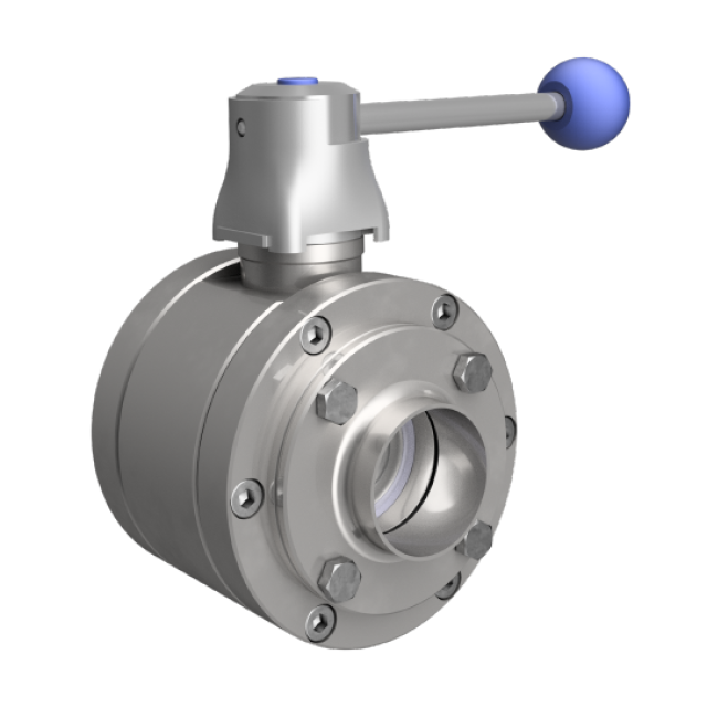 Intermediate Flange Ball Valve manually operated DIN - Armaturenwerk ...