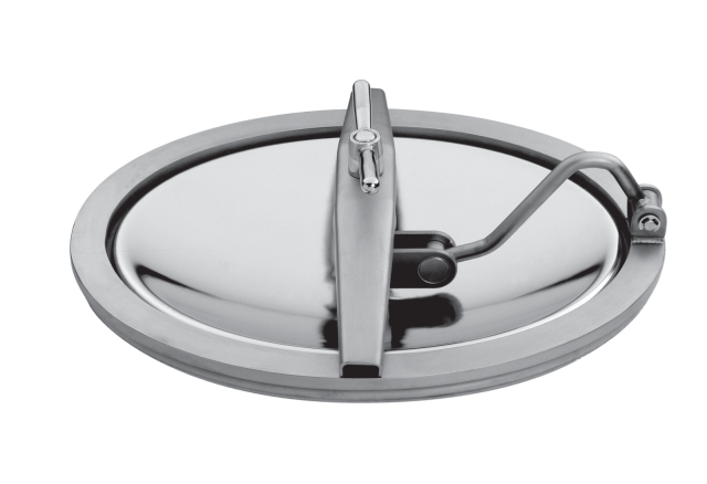 Manlid with flat Frame without Seal Ring - Armaturenwerk Hötensleben ...