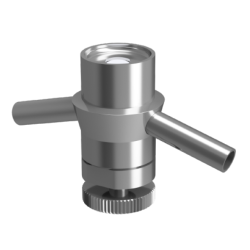 Sampling Valve Pipe Connection with Rinsing Connection