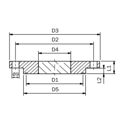 Sight Glass Flange for AWH-Connect DIN